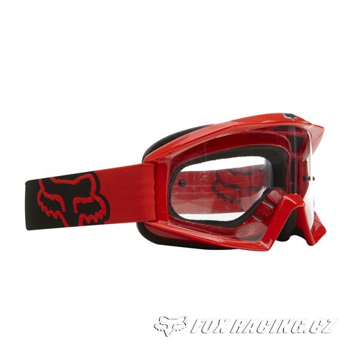 Fox Main Bright Red Goggles | SPOKE